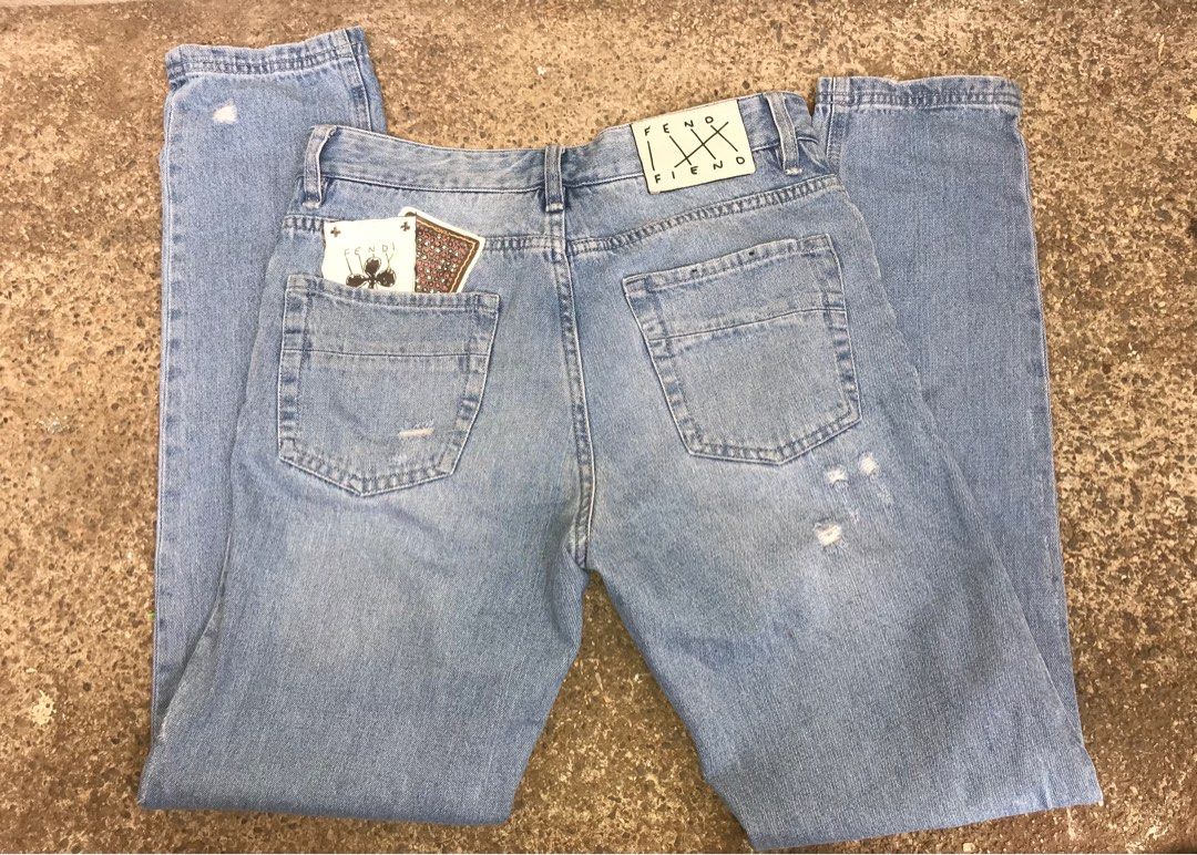 Fendi jeans playing cards design Authentic, Women's Fashion ...