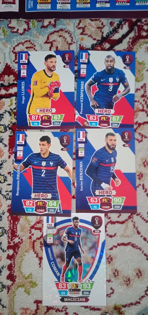 Fifa World Cup Cards 2022 FRANCE PACK, Hobbies & Toys, Toys & Games on ...