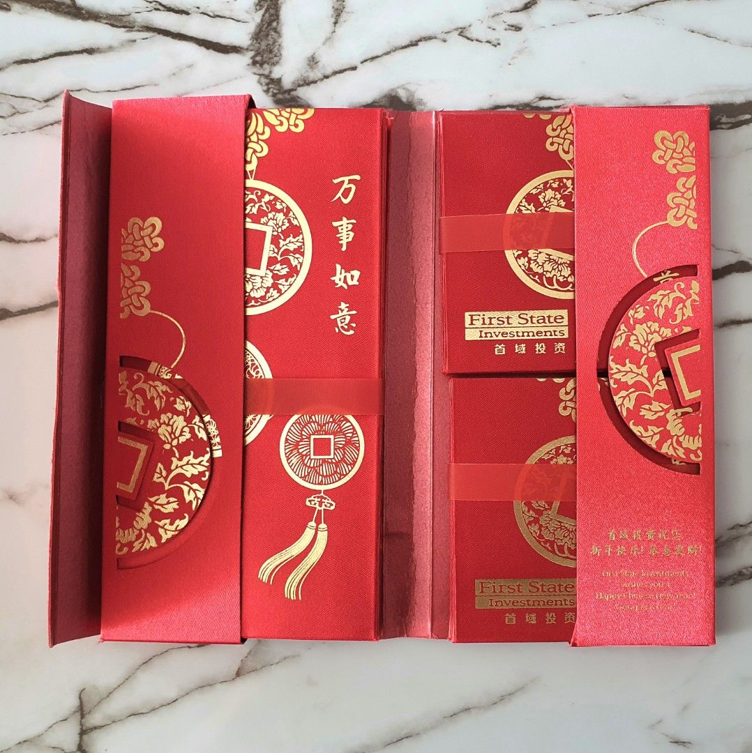 First State Investments Red Packet Ang Pao, Hobbies & Toys, Memorabilia ...