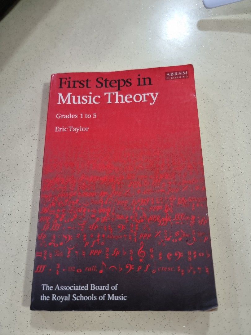 First Steps in Music Theory by Eric Taylor - Grades 1 to 5, Hobbies & Toys, Music & Media, Music ...
