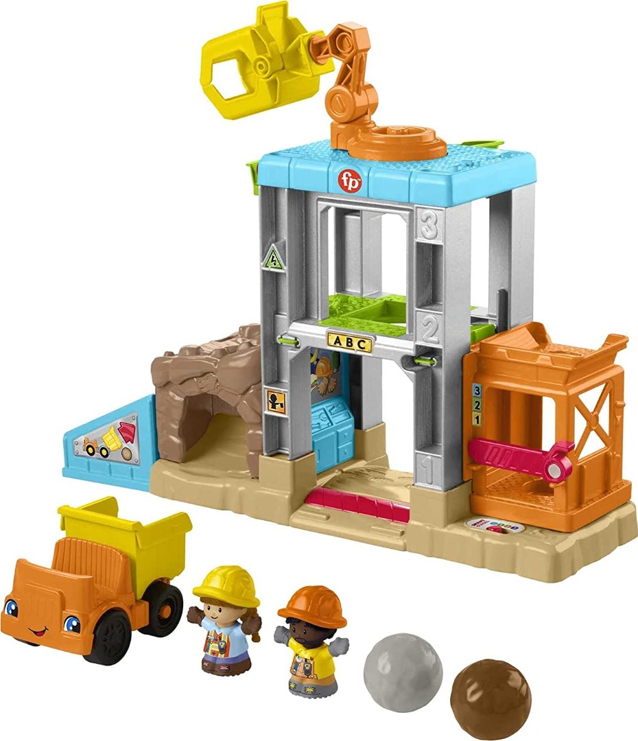 Fisher Price Little People Load Up n Learn Construction Site, Hobbies ...
