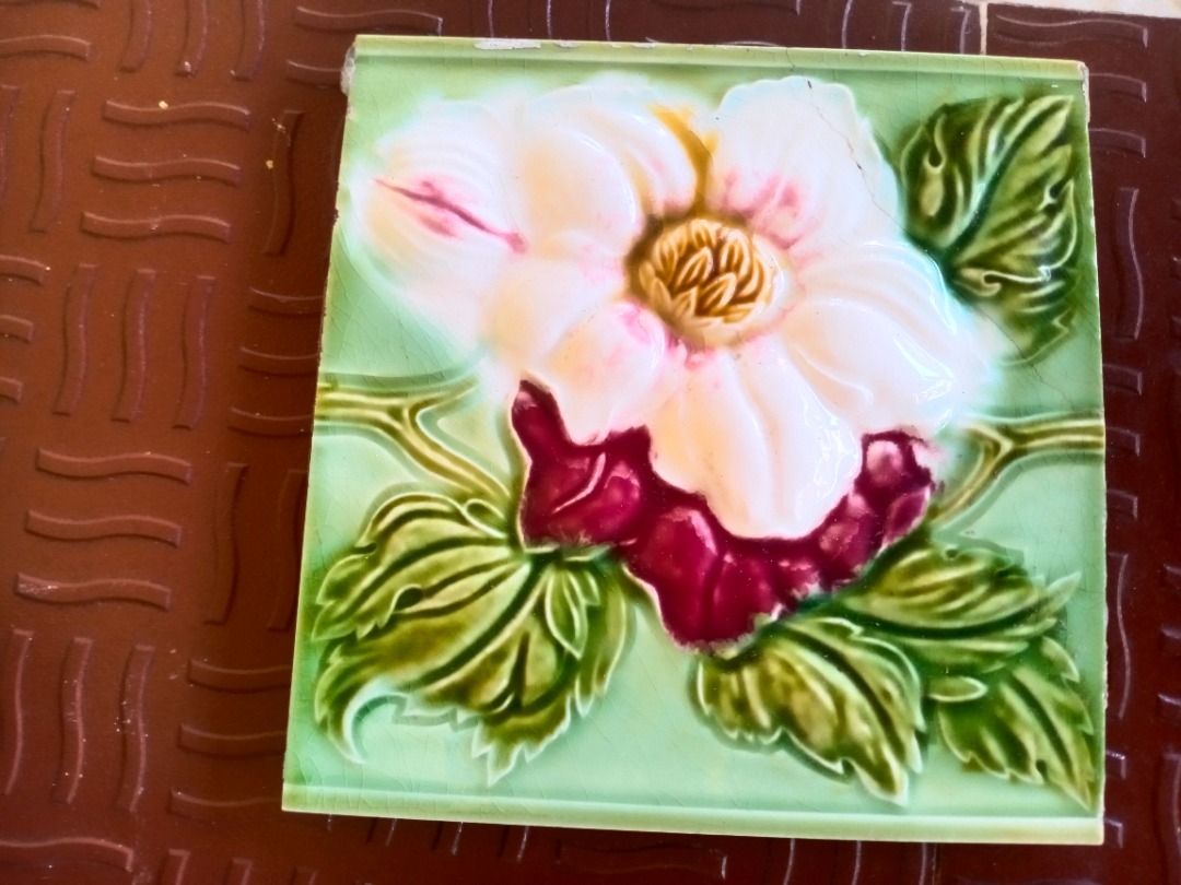 FLOWER , Different design - Embossed HIGH RELIEF - PERANAKAN BABA ...