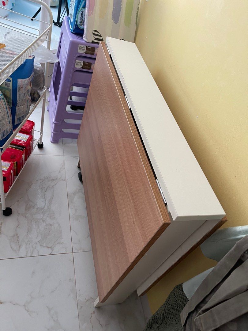 Foldable study Table, Furniture & Home Living, Furniture, Tables & Sets ...