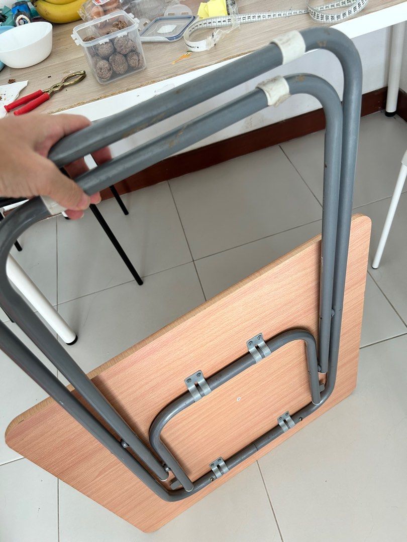Foldable table, Furniture & Home Living, Furniture, Tables & Sets on ...