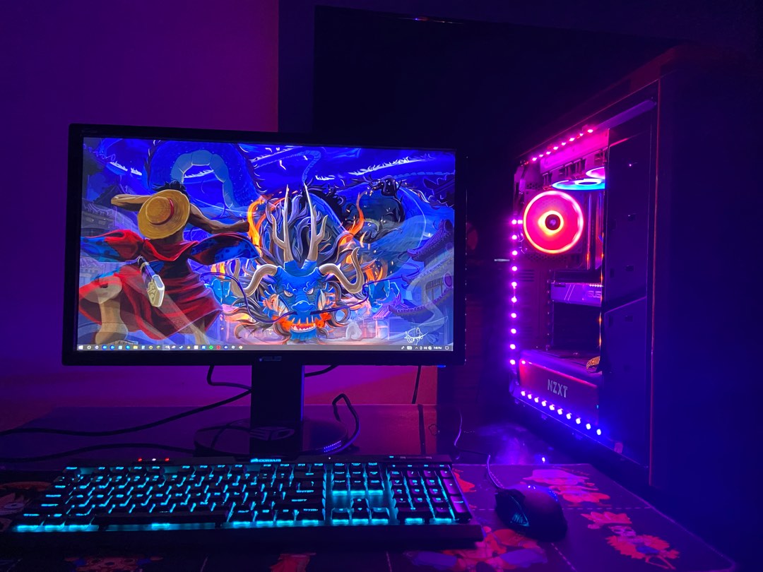 Full Set Gaming Pc Computers Tech Desktops On Carousell