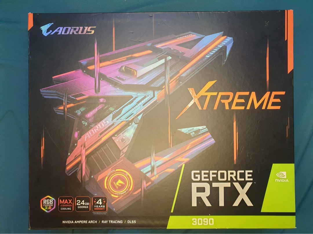 Gigabyte Aorus RTX 3090 24GB Xtreme Edition, Computers & Tech, Parts ...