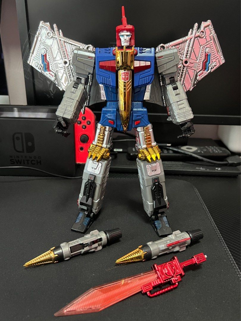 Gigapower HQ-01R Superator (Chrome) Fans Toys FT-05 Soar Transformers ...