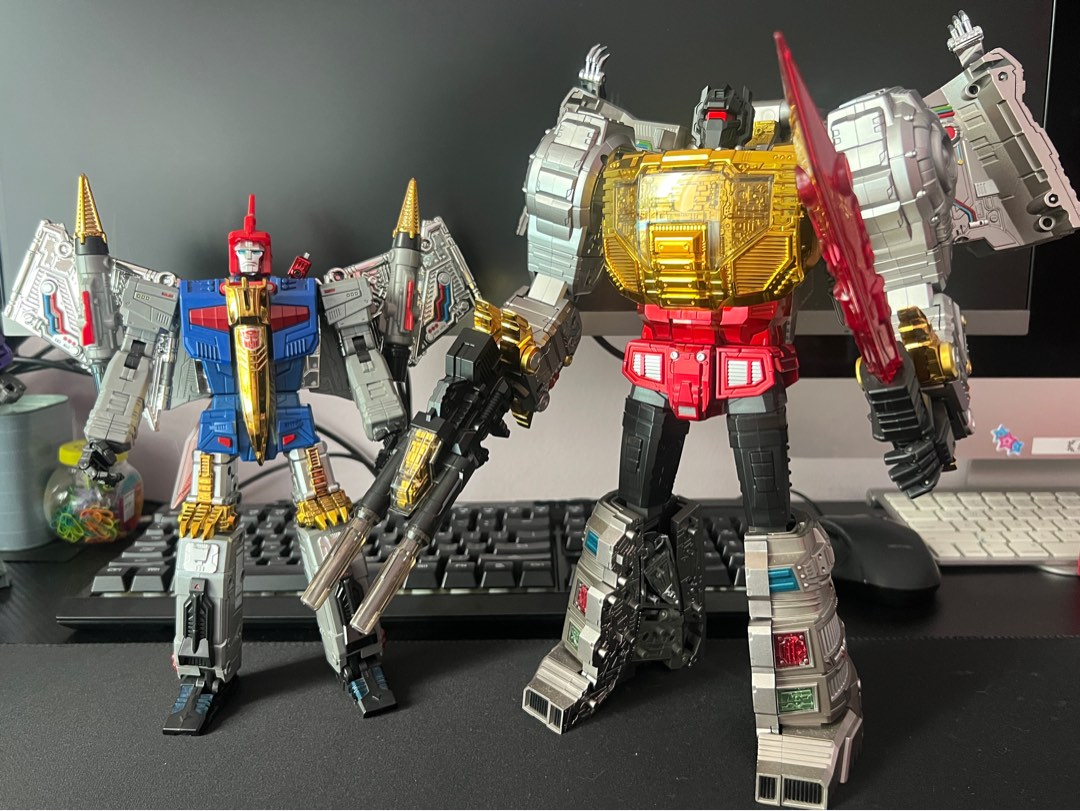 Gigapower HQ-01R Superator (Chrome) Fans Toys FT-05 Soar Transformers ...