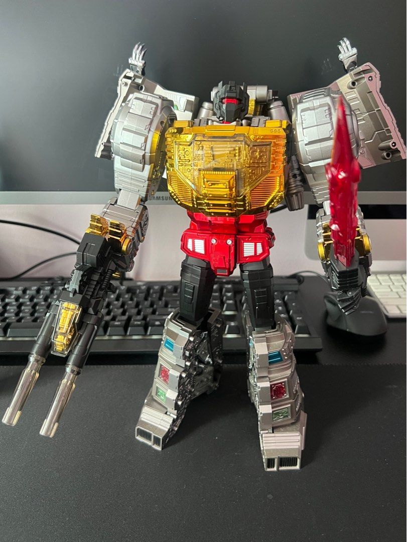 Gigapower HQ-01R Superator (Chrome) Fans Toys FT-05 Soar Transformers ...