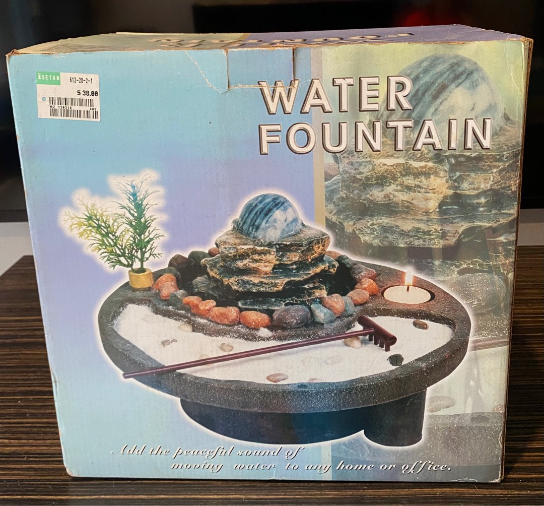 Good Fortune Water Fountain ( For good luck), Furniture & Home Living ...