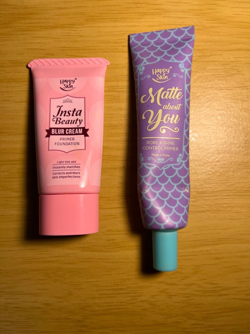 Happy Skin Primers Set (2 for 500), Beauty & Personal Care, Face ...