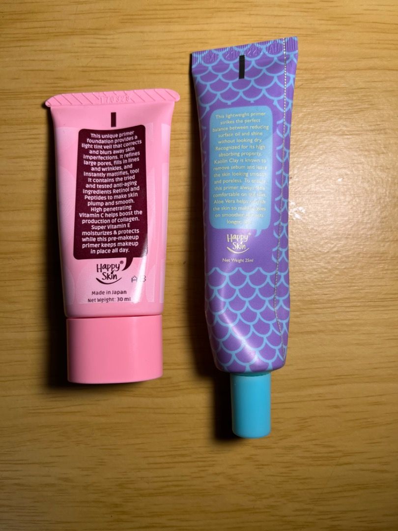 Happy Skin Primers Set (2 for 500), Beauty & Personal Care, Face ...
