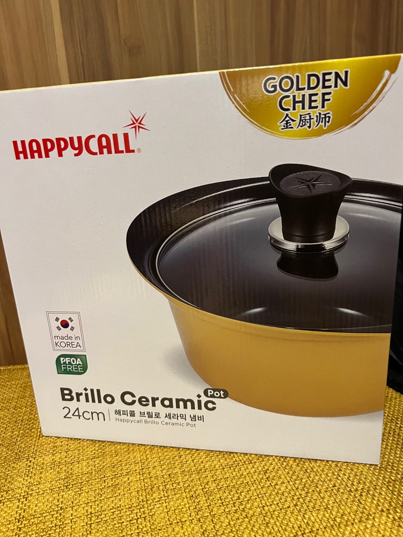 Happycall Brillo Ceramic Pot, Furniture & Home Living, Kitchenware ...