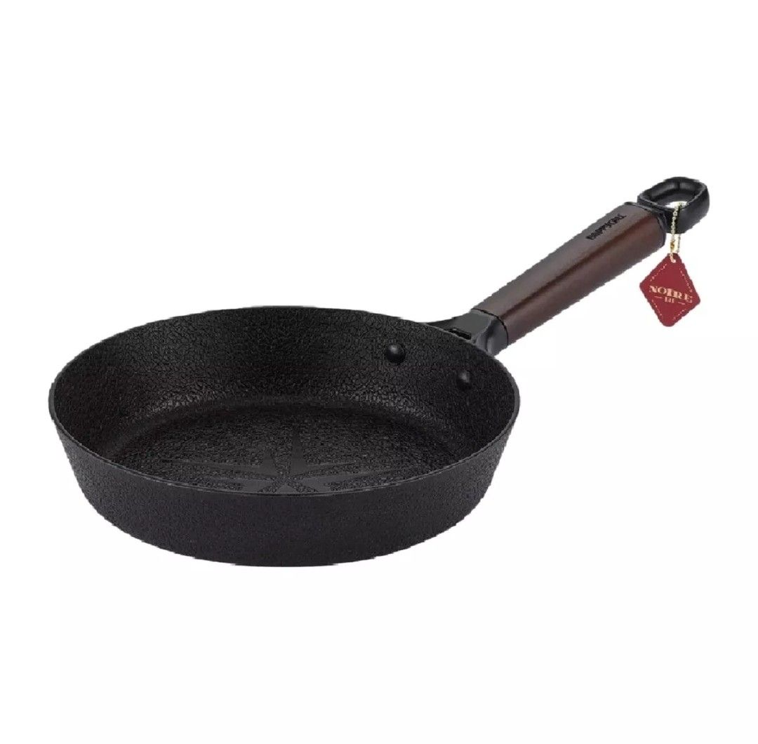 Happycall Noire IH Frying Pan 22cm, Furniture & Home Living, Kitchenware & Tableware, Cookware ...