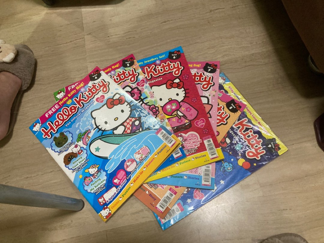 Hello Kitty magazines with activities, Hobbies & Toys, Memorabilia ...