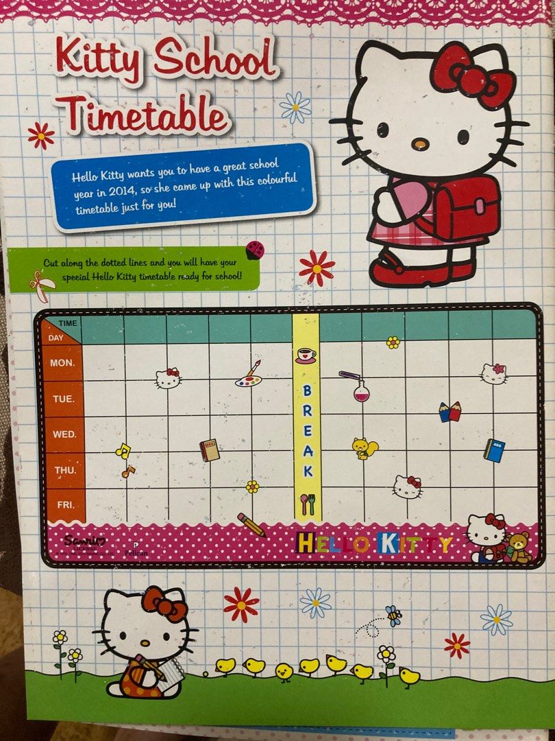 Hello Kitty magazines with activities, Hobbies & Toys, Memorabilia ...