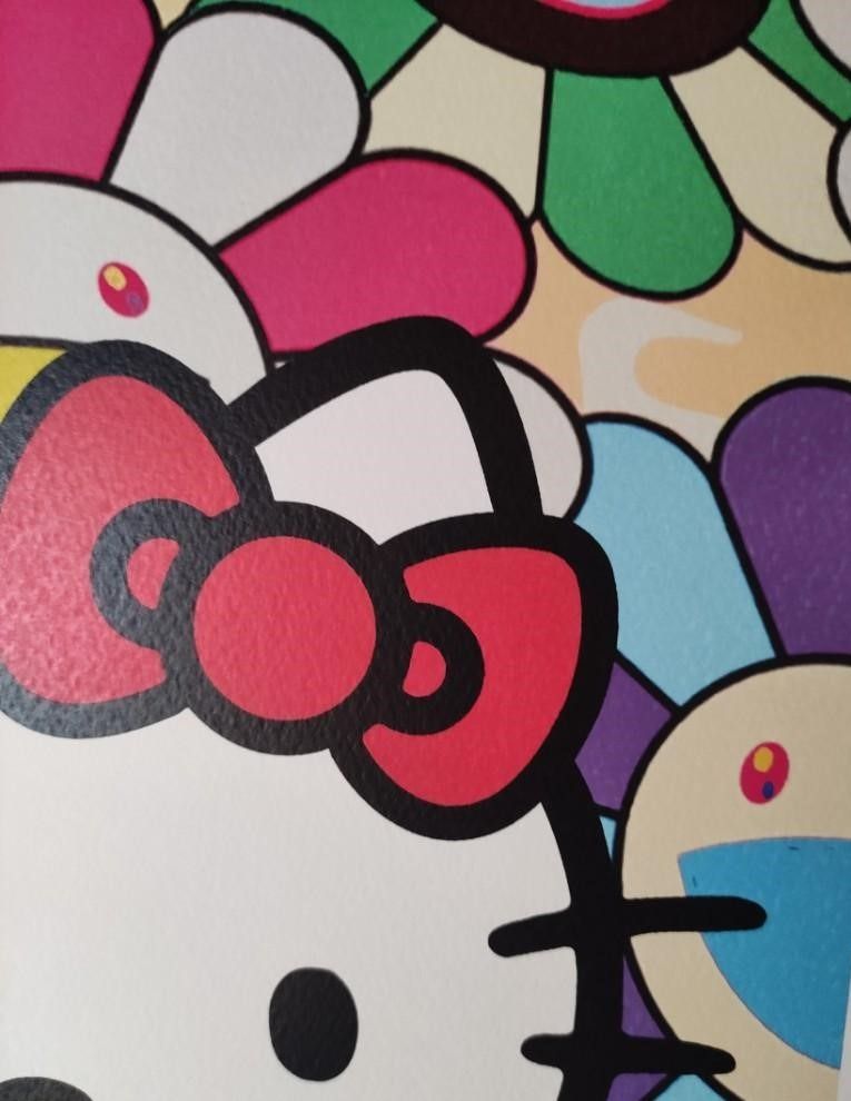 Hello Kitty Takashi Murakami Death nyc Lithograph Signed Numbered ...