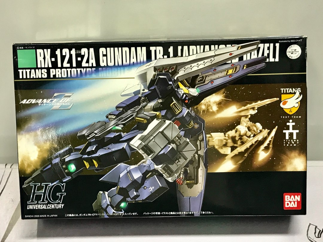 全新高達模型HG RX-121-2A GUNDAM TR1 [ADVANCED HAZEL]Advance of Z, 興趣及遊戲, 玩具 ...