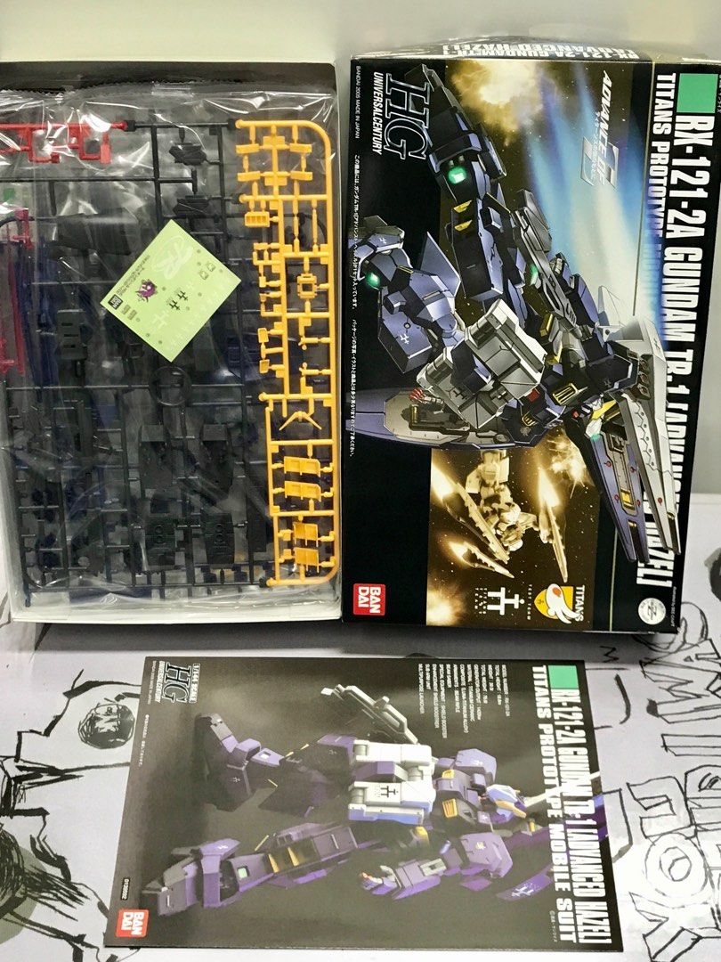 全新高達模型HG RX-121-2A GUNDAM TR1 [ADVANCED HAZEL]Advance of Z, 興趣及遊戲, 玩具 ...