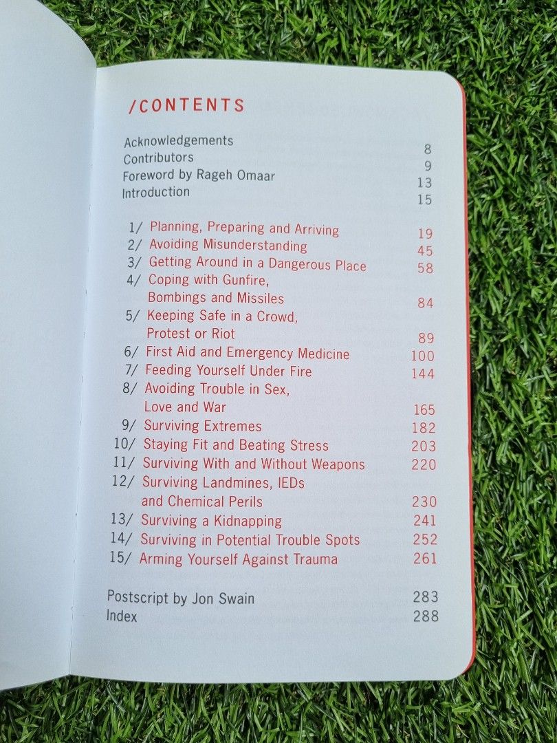 How to avoid being killed in a war zone, Hobbies & Toys, Books ...