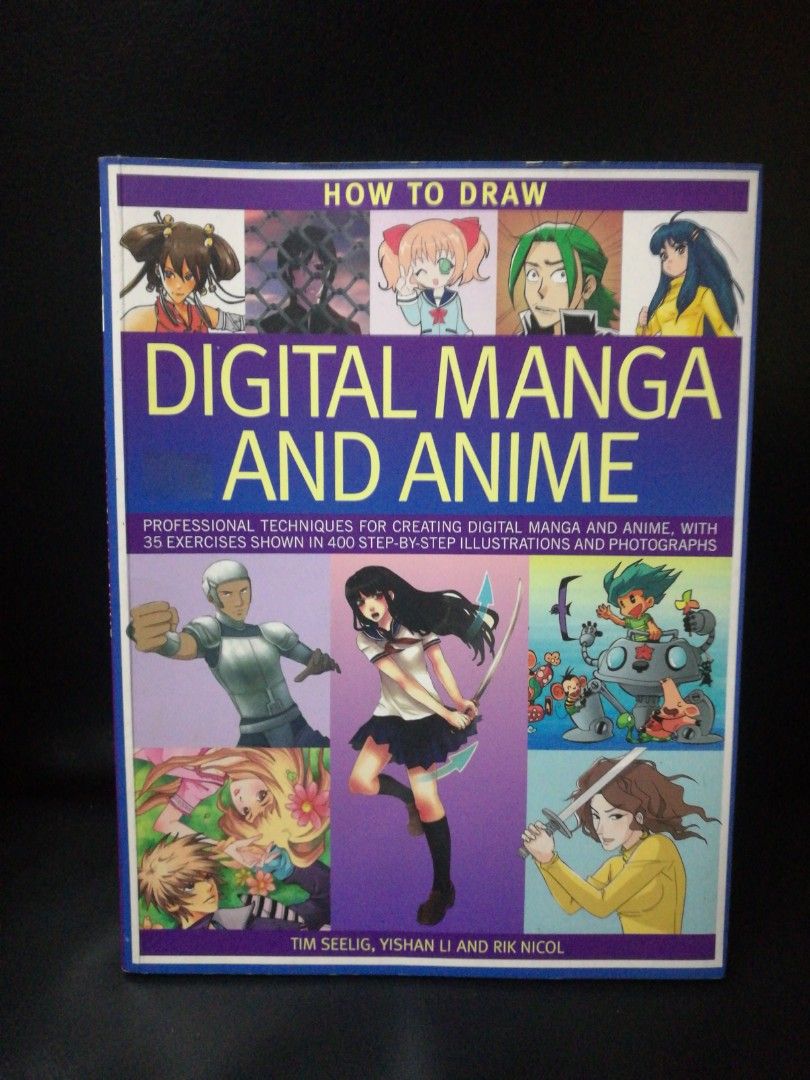 how to draw digital manga