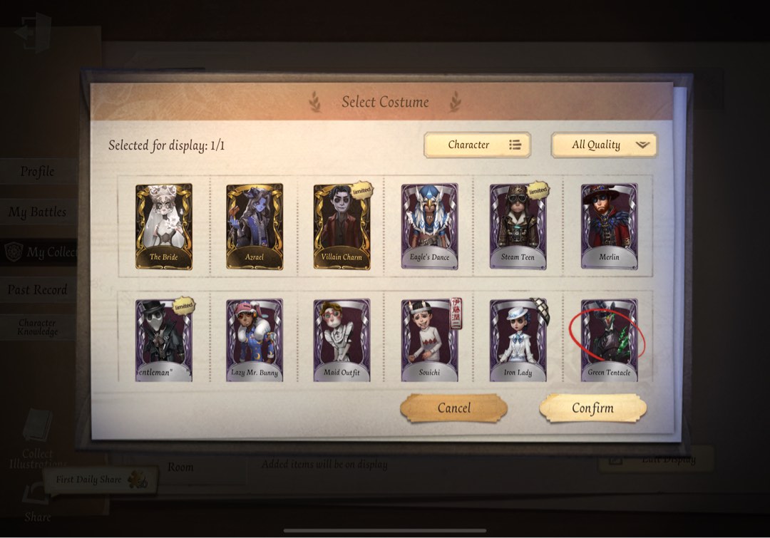 Identity V account, Hobbies & Toys, Toys & Games on Carousell