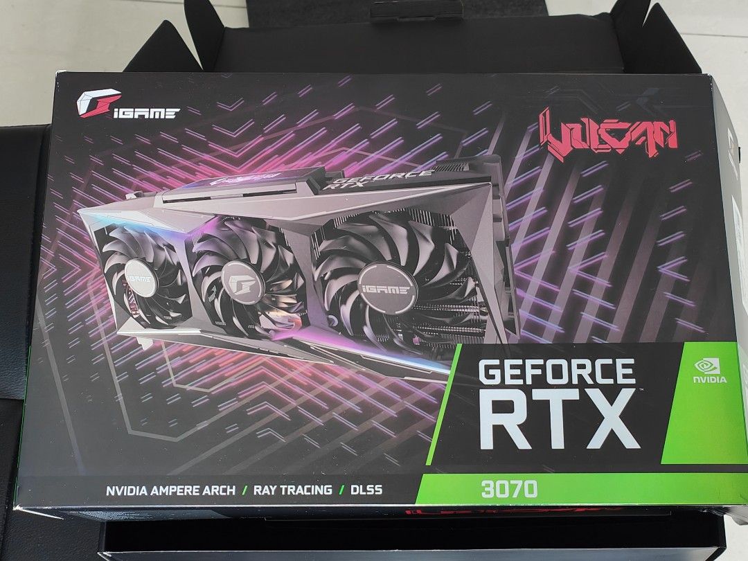 RTX 3070 iGAME Vulcan, Computers & Tech, Parts & Accessories, Computer ...