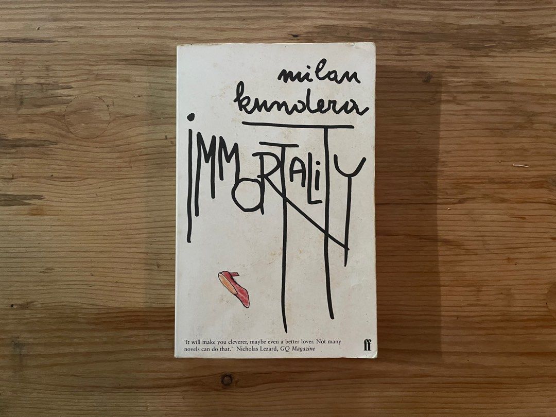 IMMORTALITY - MILAN KUNDERA, Hobbies & Toys, Books & Magazines ...