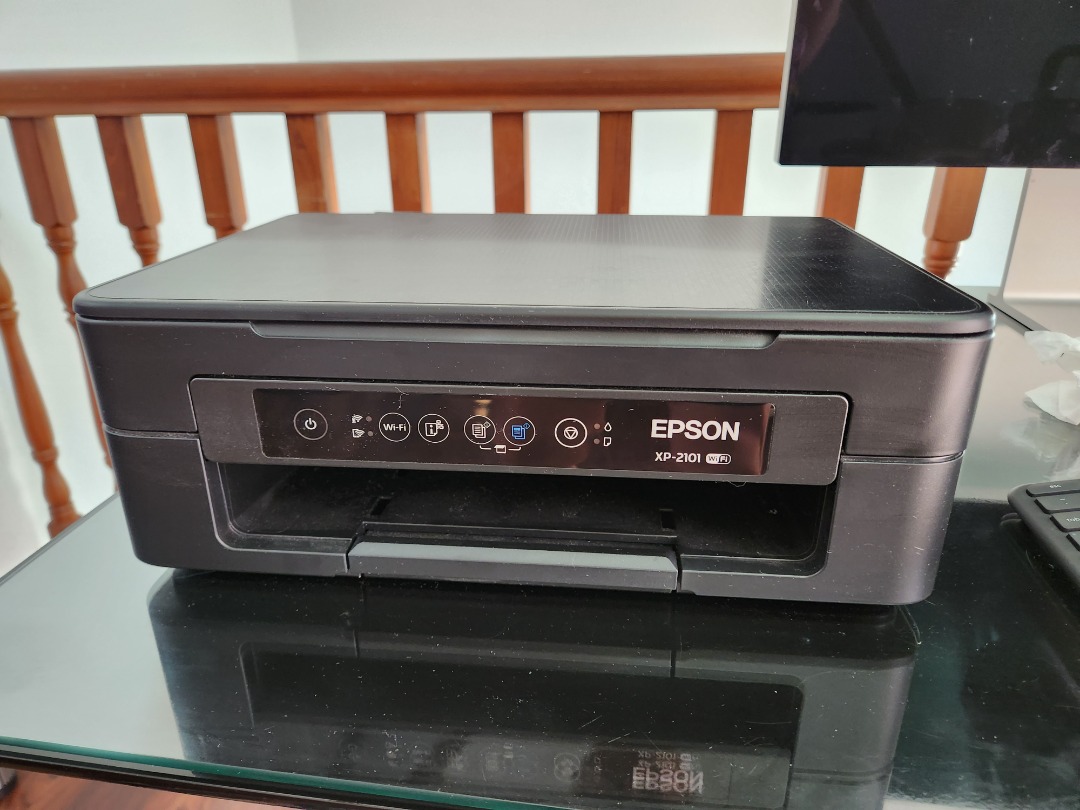 (Incl New Inks!) EPSON XP-2101 XP2101 colour printer, scanner ...