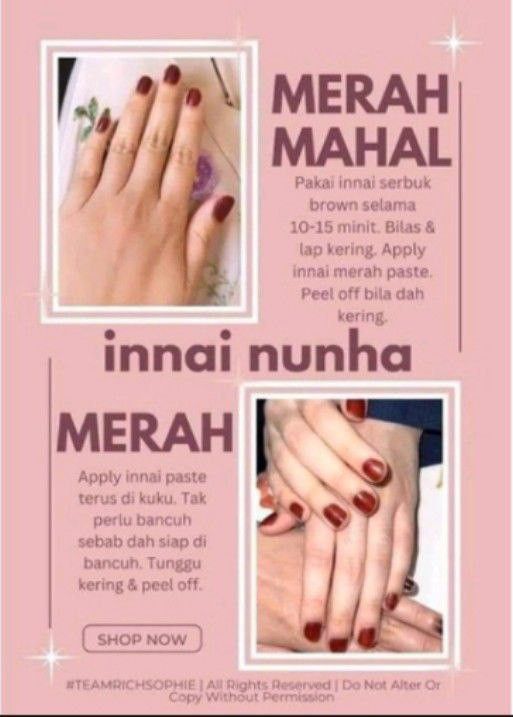 Innai Nunha by Neelofa, Beauty & Personal Care, Hands & Nails on Carousell