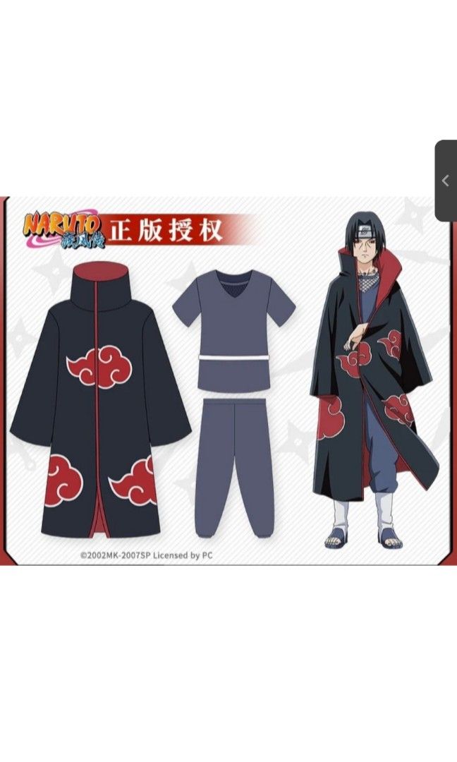 ITACHI cosplay full set, Hobbies & Toys, Memorabilia & Collectibles, J ...