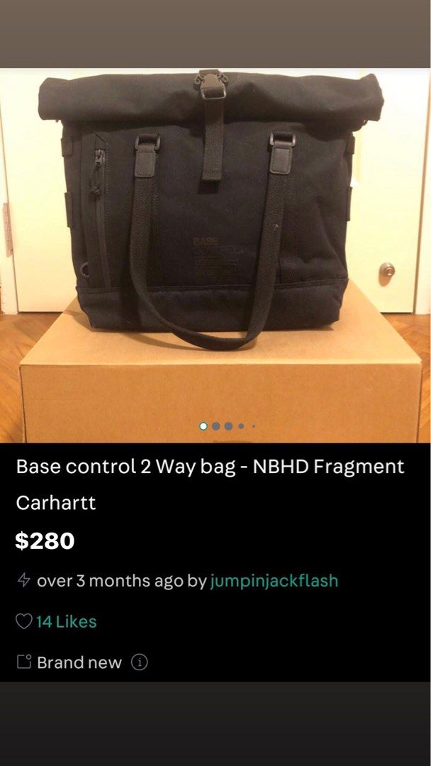 JAPANES BRAND BASE CONTROL 2WAY BAG, Men's Fashion, Bags, Sling Bags on ...