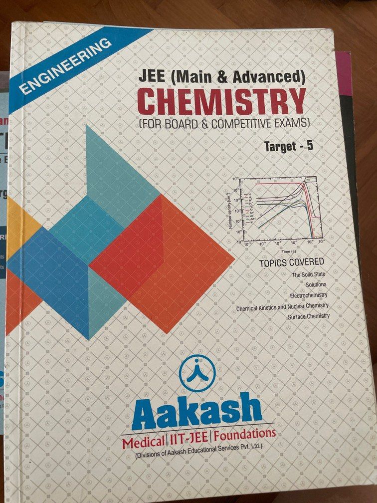 JEE main & advanced CHEM (Aakash books), Hobbies & Toys, Books ...