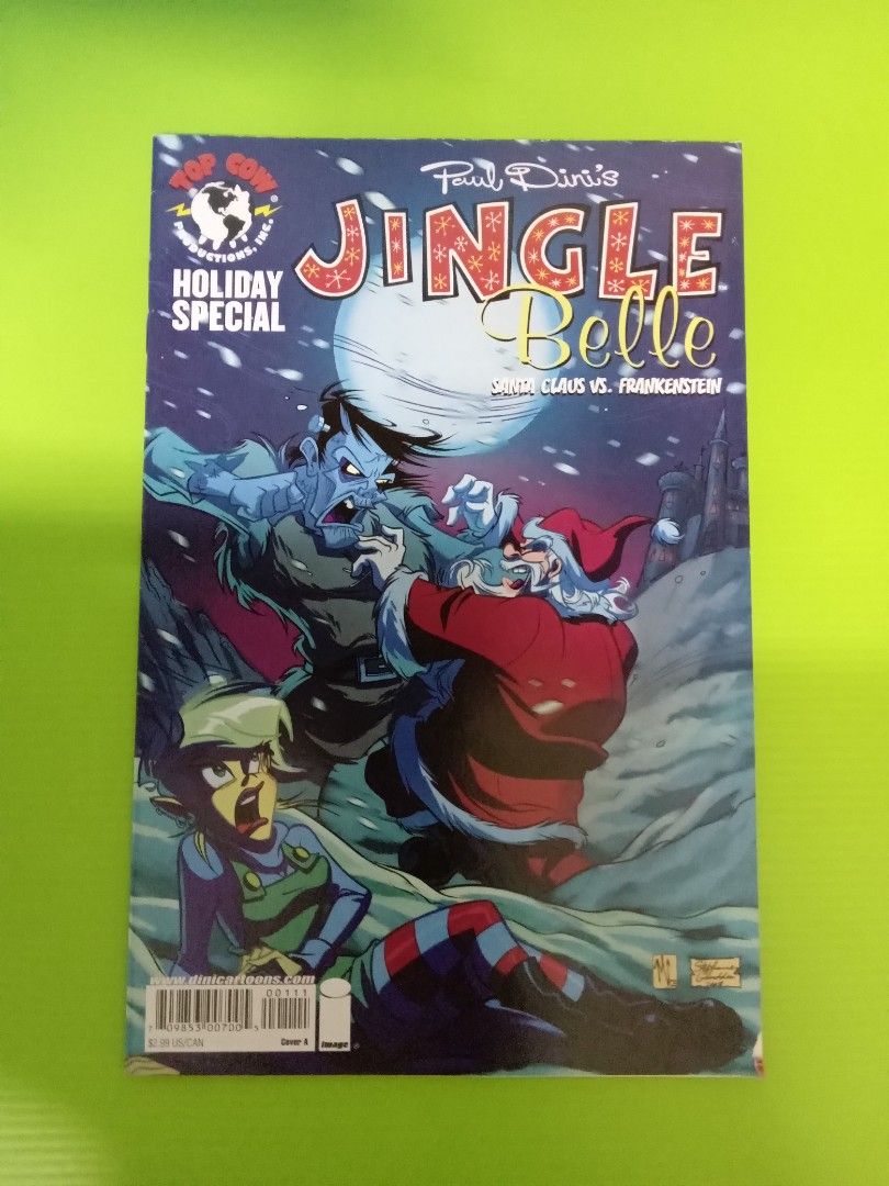 Jingle Belle: Santa Claus Vs Frankenstein #1 ( Stephanie Gladden ...