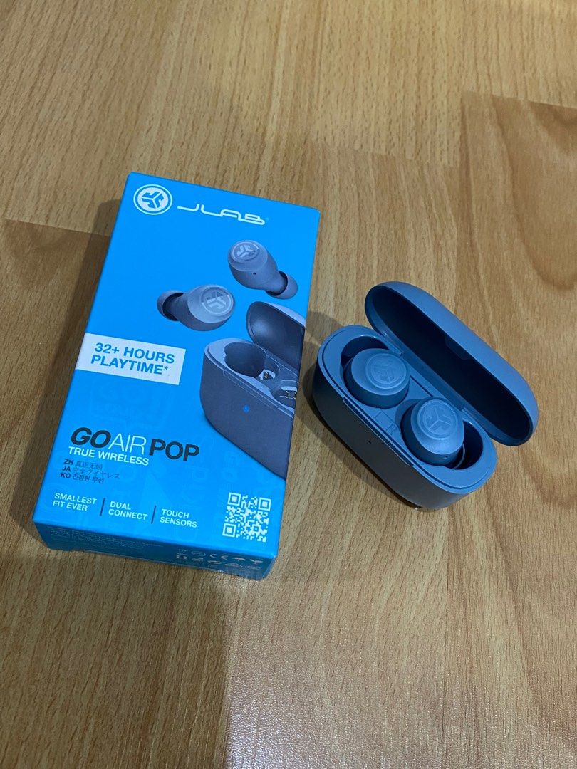 JLAB Go Air Pop True Wireless Earbuds, Audio, Headphones & Headsets on ...