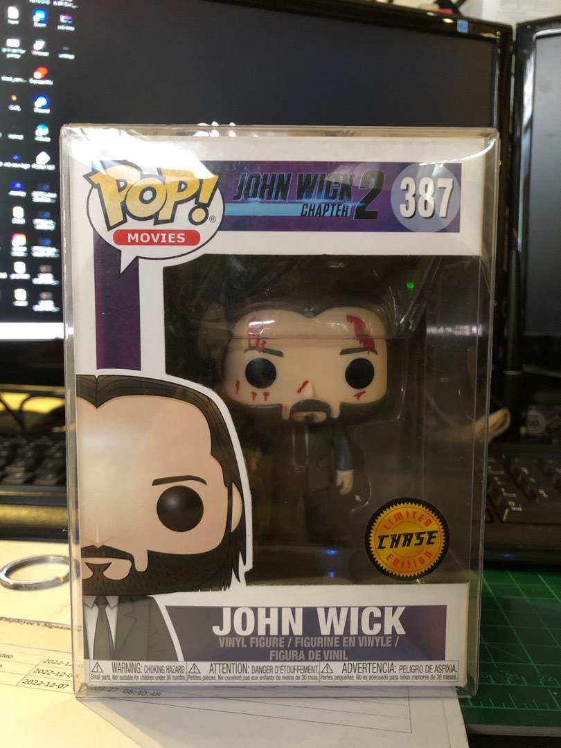 John Wick (Chase) - Funko Pop, Hobbies & Toys, Toys & Games on Carousell