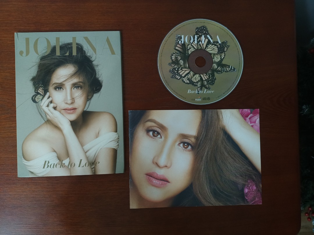 Jolina Back To Love, Hobbies & Toys, Music & Media, CDs & DVDs on Carousell