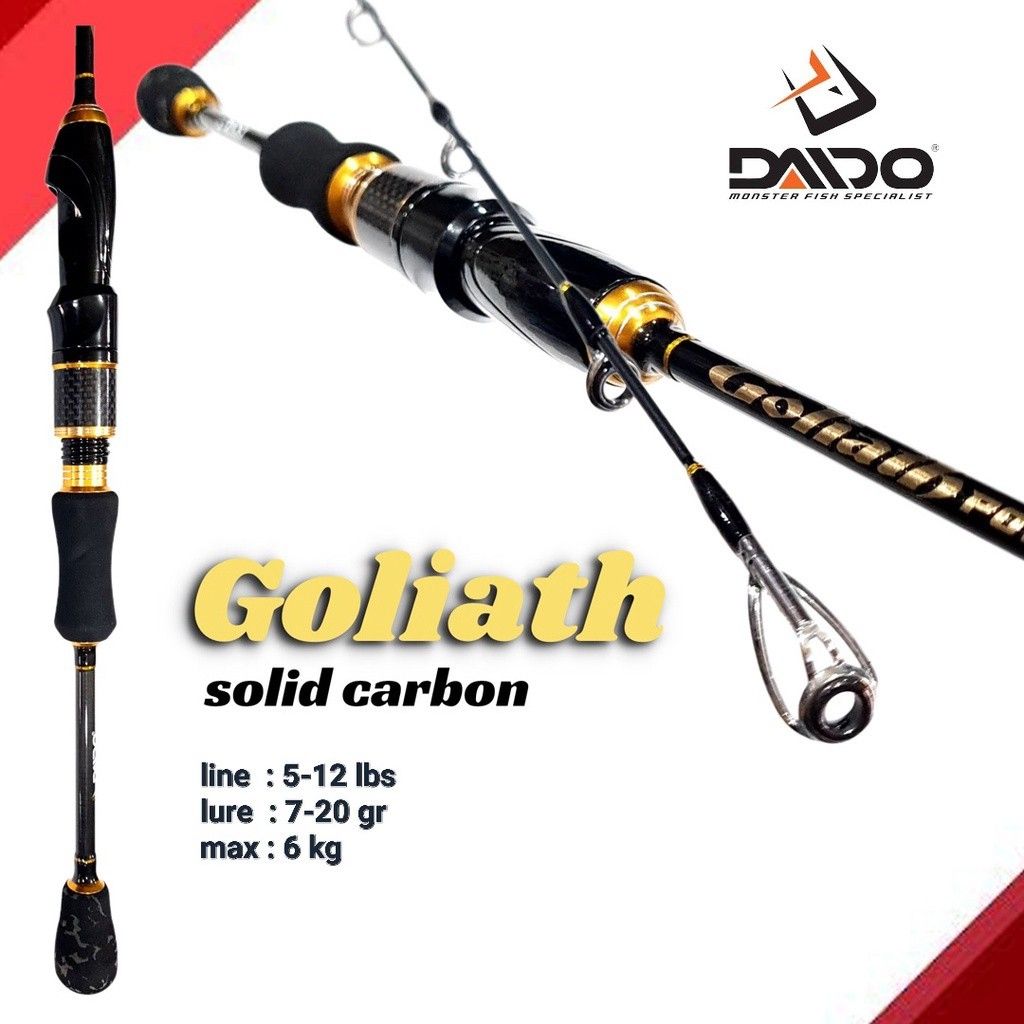 joran daido goliath solid carbon 120 135 150, Olah Raga, Baju Olahraga di Carousell