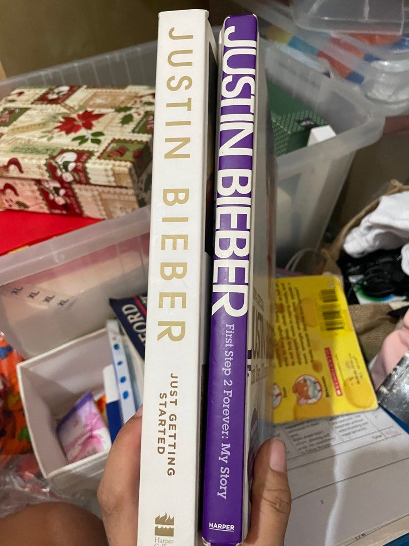 Justin Bieber official books, Hobbies & Toys, Books & Magazines ...