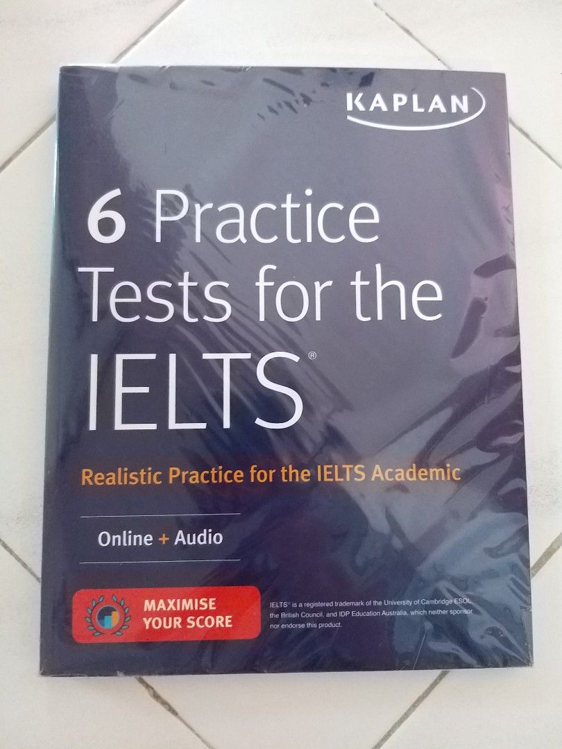 Kaplan IELTS Practice Book, Hobbies & Toys, Books & Magazines ...