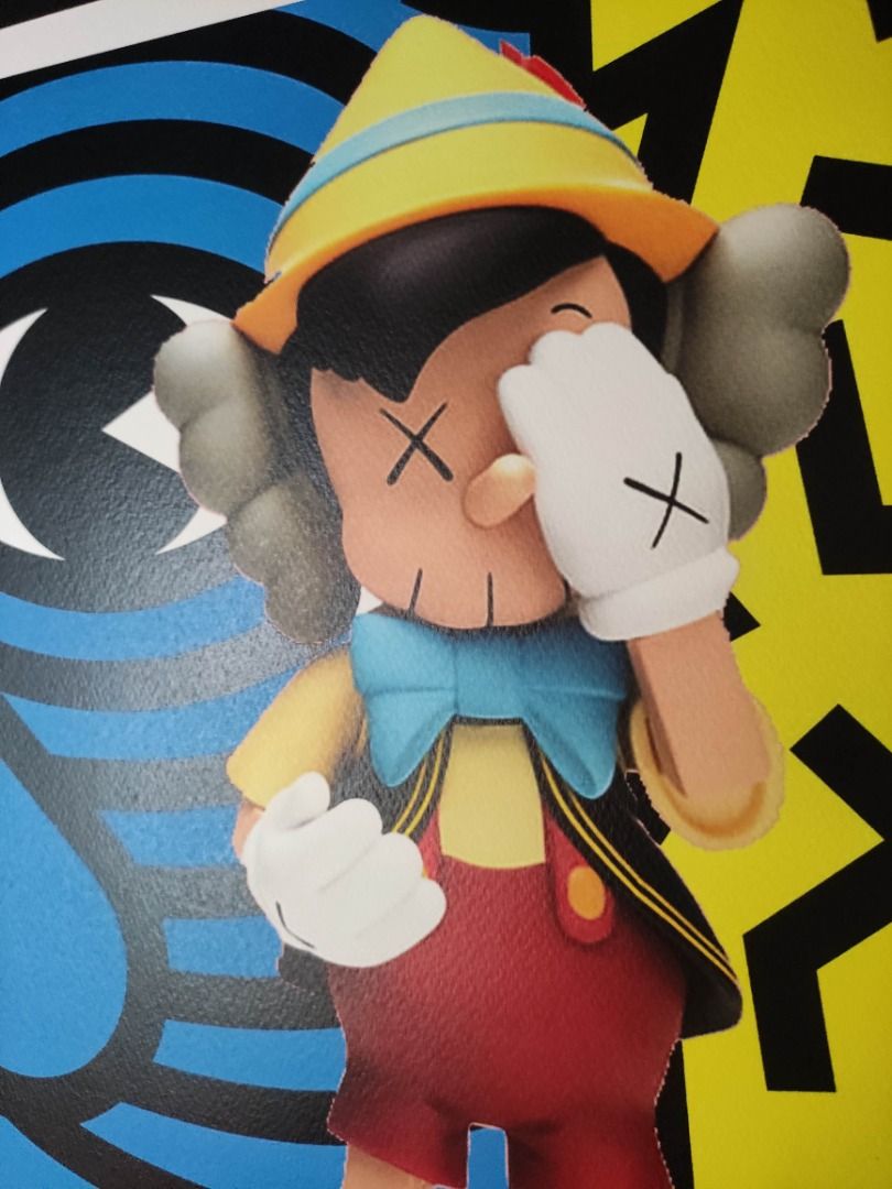 Kaws Pinocchio x Keith Haring Death nyc Lithograph Signed Numbered ...