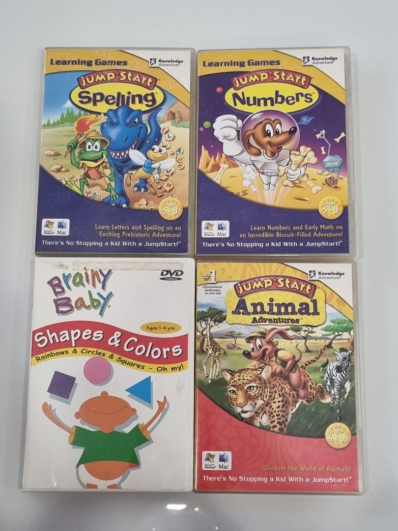 Kids Interactive CD and DVDs, Hobbies & Toys, Music & Media, CDs & DVDs ...