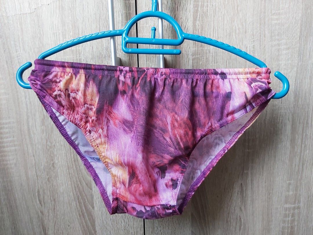 Kiniki tan through swim trunk purple, Men's Fashion, Bottoms, Swim ...
