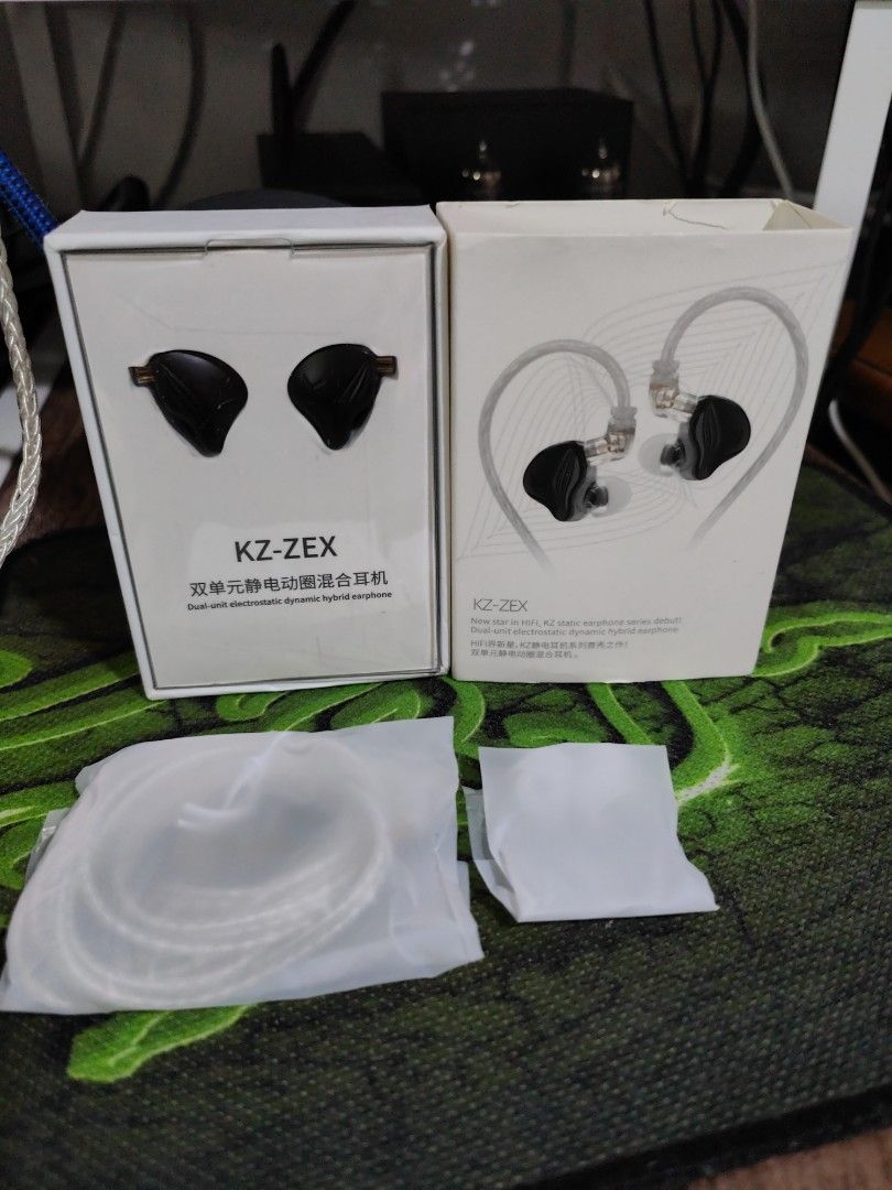 KZ ZEX static dynamic hybrid drive, Audio, Earphones on Carousell