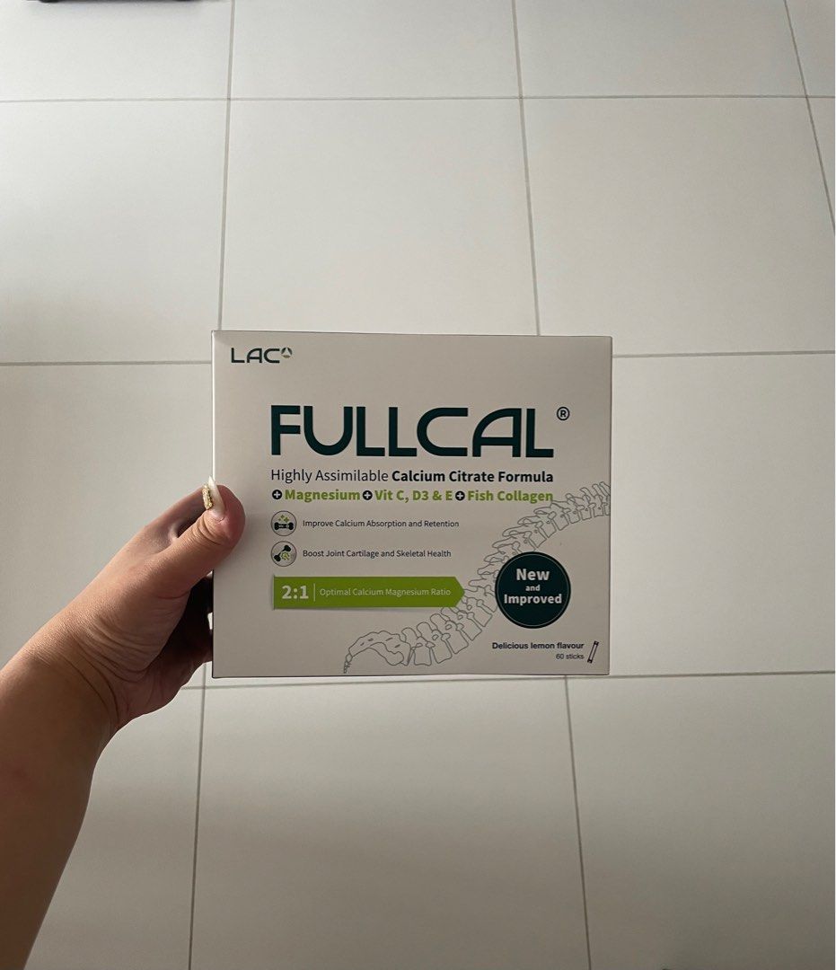 LAC FULLCAL, Health & Nutrition, Health Supplements, Vitamins ...