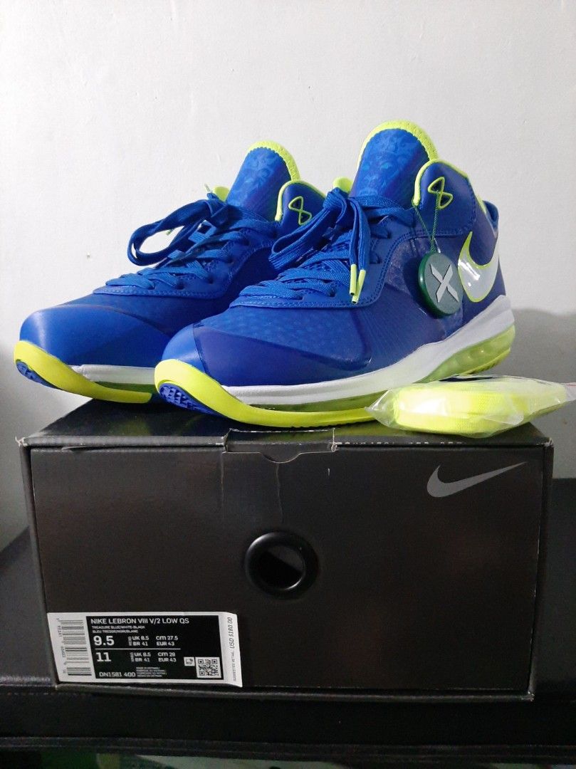 Lebron 8 Low V2 Sprite, Men's Fashion, Footwear, Sneakers on Carousell