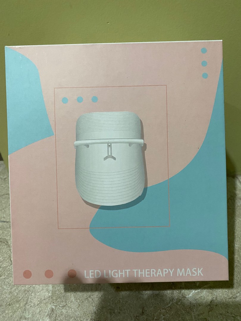 LED light therapy mask/ Face Mask/Skin studio led therapy mask, Beauty ...