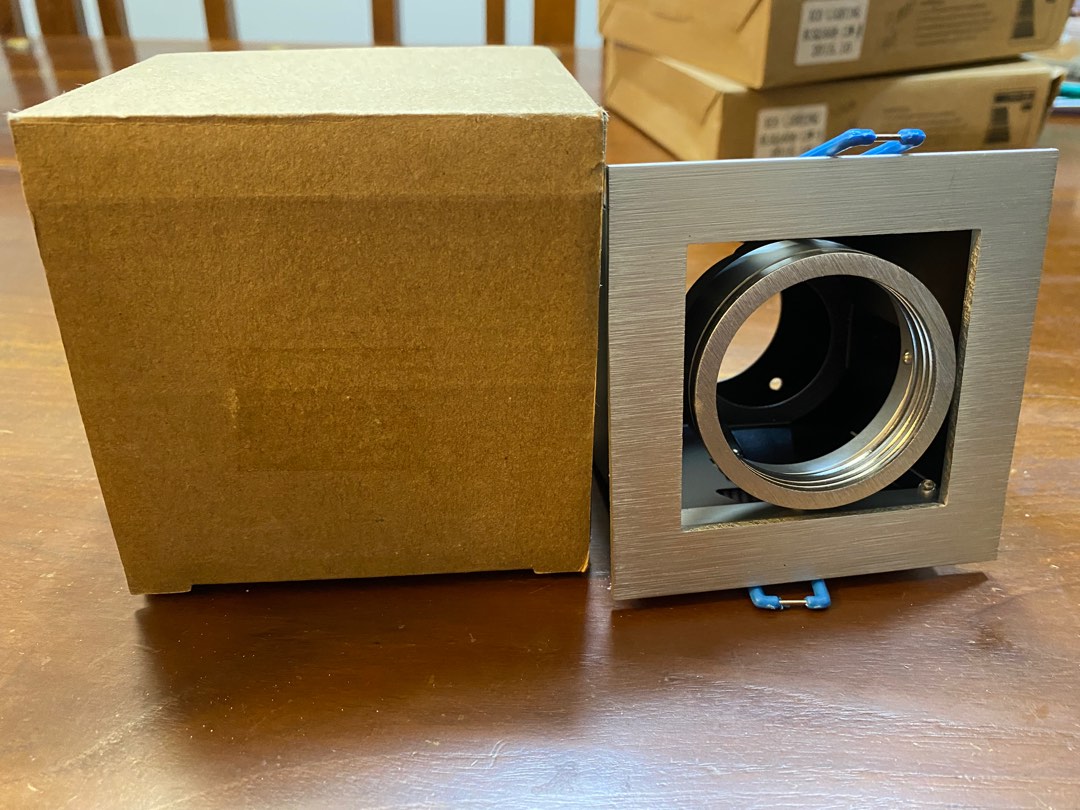 LED RECESSED SPOTLIGHT CASING, Furniture & Home Living, Lighting & Fans ...