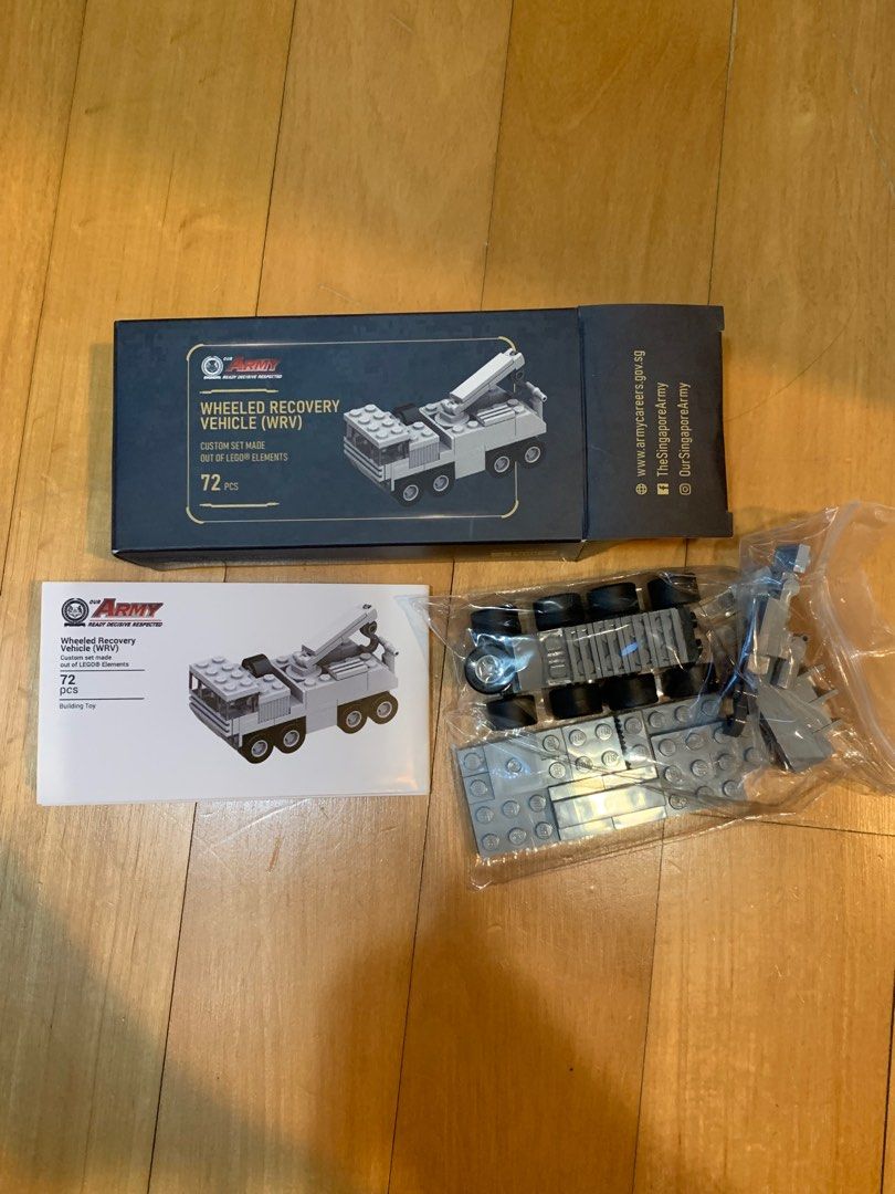 Lego Army wheeled recovery vehicle (WRV) truck, Hobbies & Toys, Toys ...