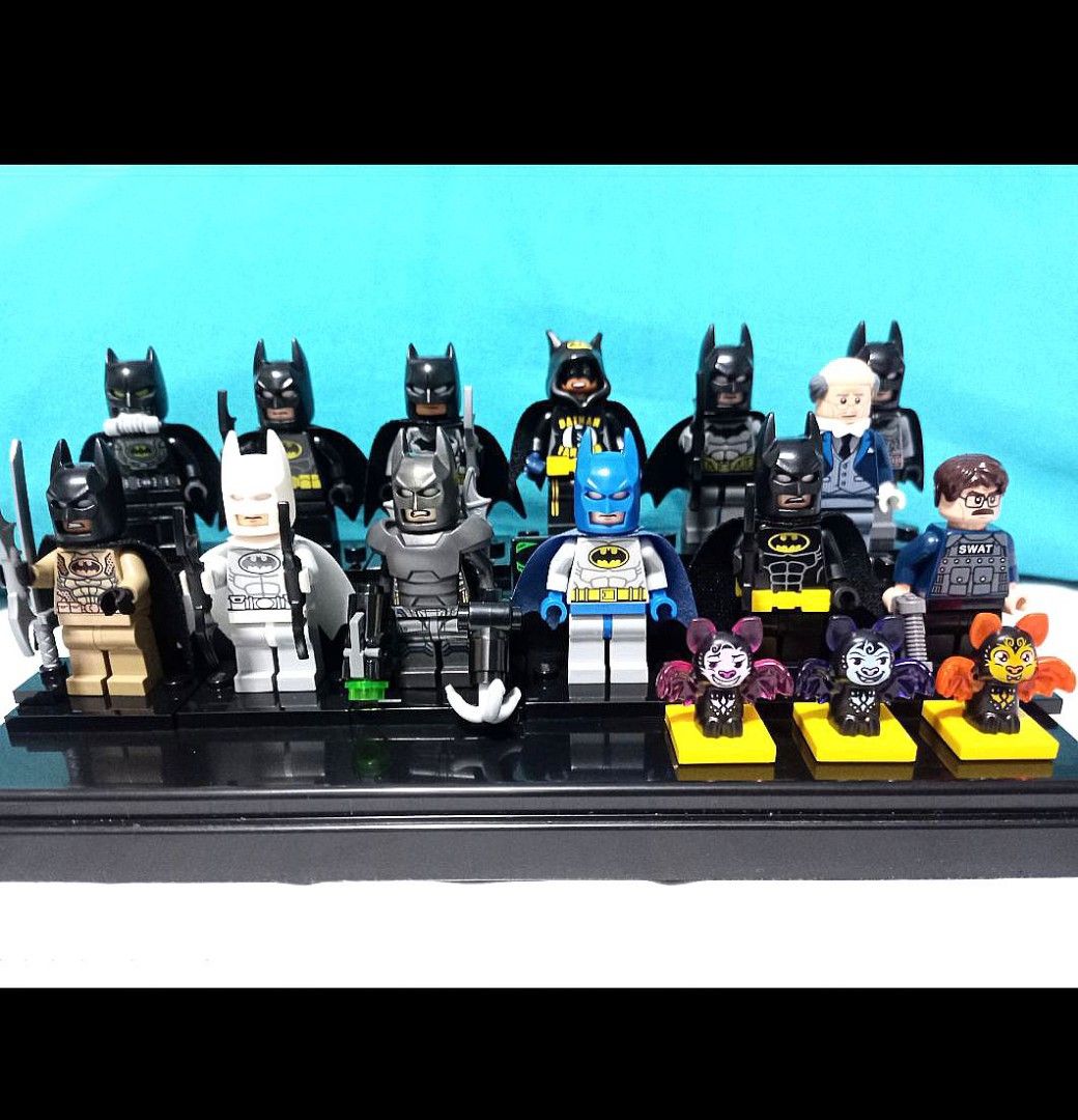 Lego Batman collection ,as a lot including display box, Hobbies & Toys ...